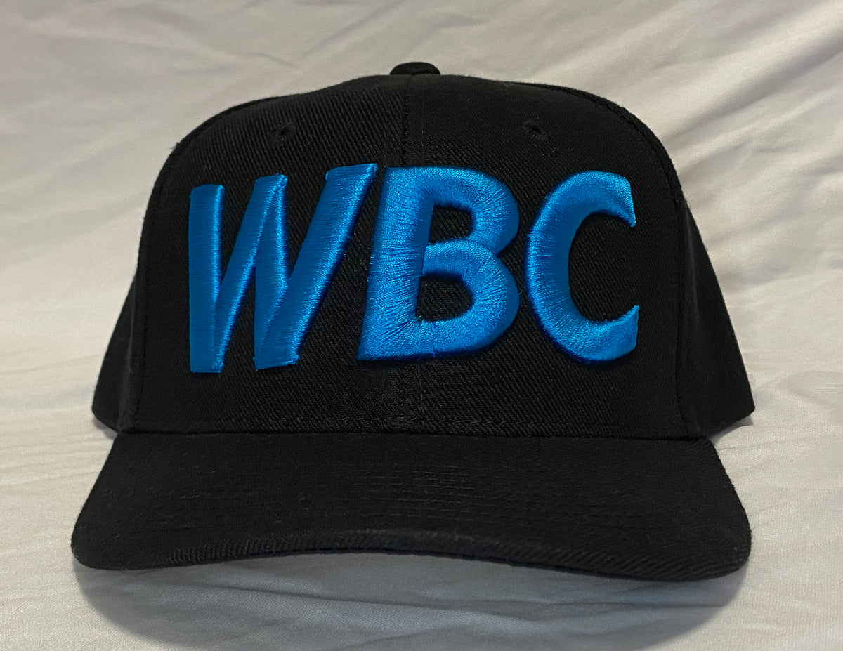 BLACK WBC TURQUOISE LETTERING HAT – F4STUDIOSSHOP